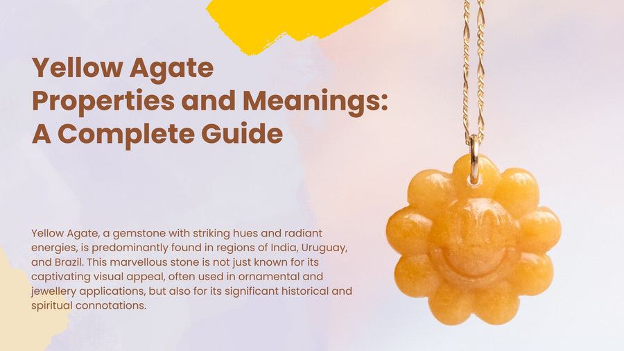 Yellow Agate Properties and Meanings: A Complete Guide – The Healing Pear