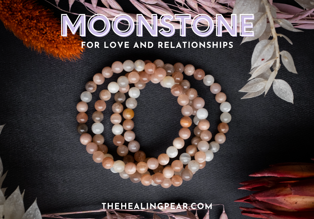 Handmade Moonstone Gemstone Bracelets from Cornwall, UK – The Healing Pear